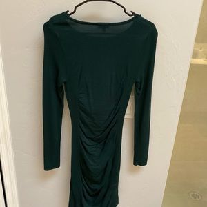 Express | Dresses | Emerald Green Sweater Dress From Express | Poshmark